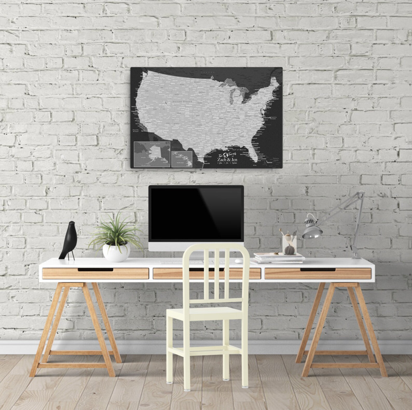 Marking Maps US Map Marking Map for United States Marking | Etsy