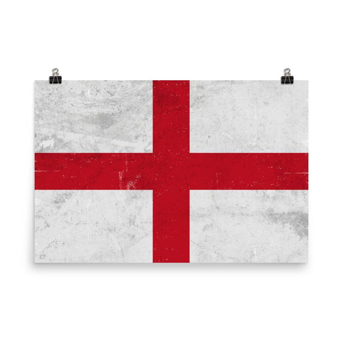 England Flag England Flag Art English Flag England Flag - Etsy