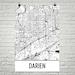 Darien IL Map, Darien Illinois Art, Darien Print, Darien Poster, Darien ...