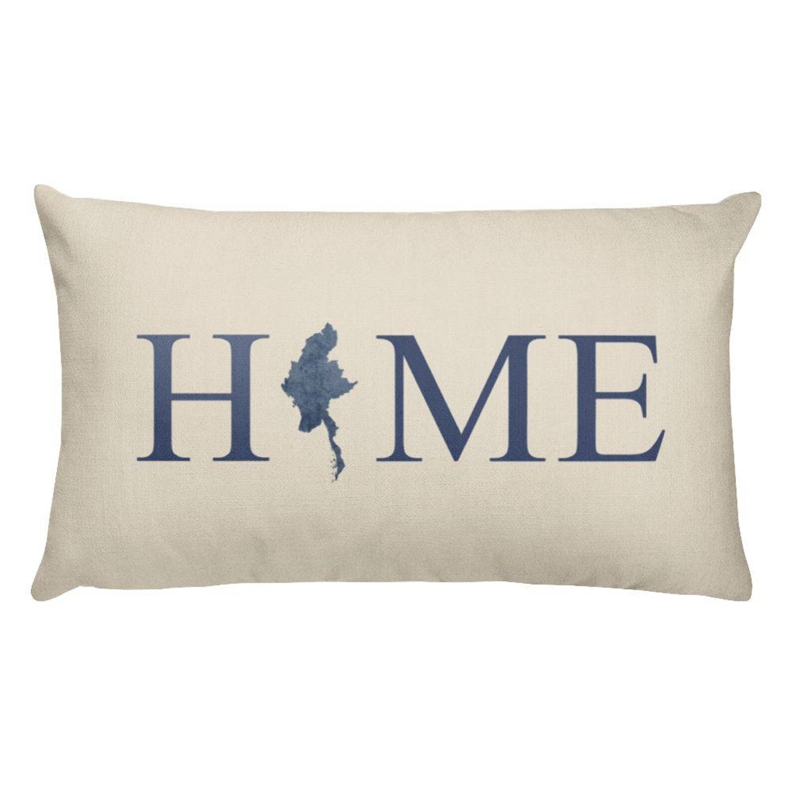 Myanmar Pillow Burma Gifts Burmese Decor Myanmar Home | Etsy