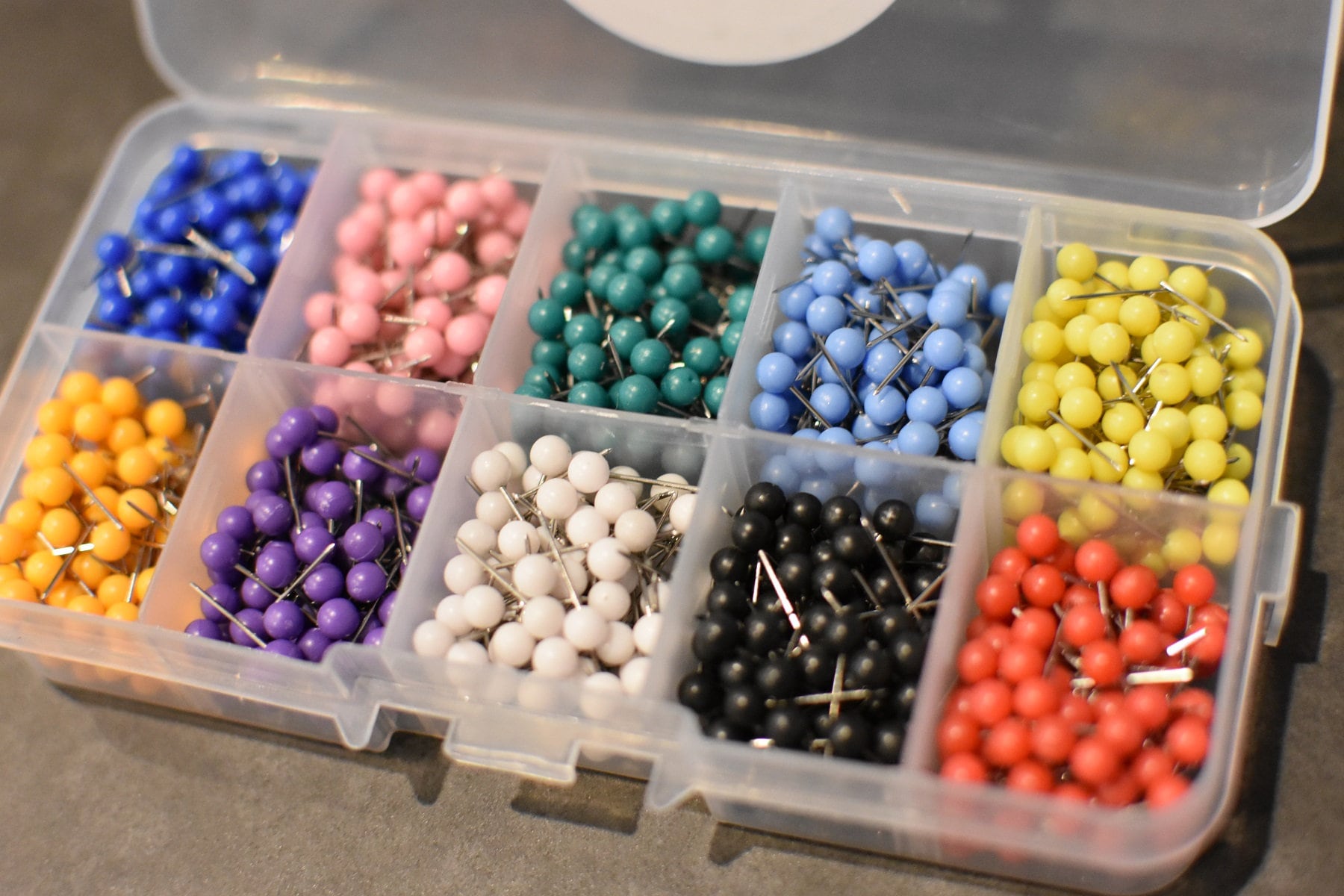 Florida Push Pin Map Map of Florida FL Map Florida Decor | Etsy