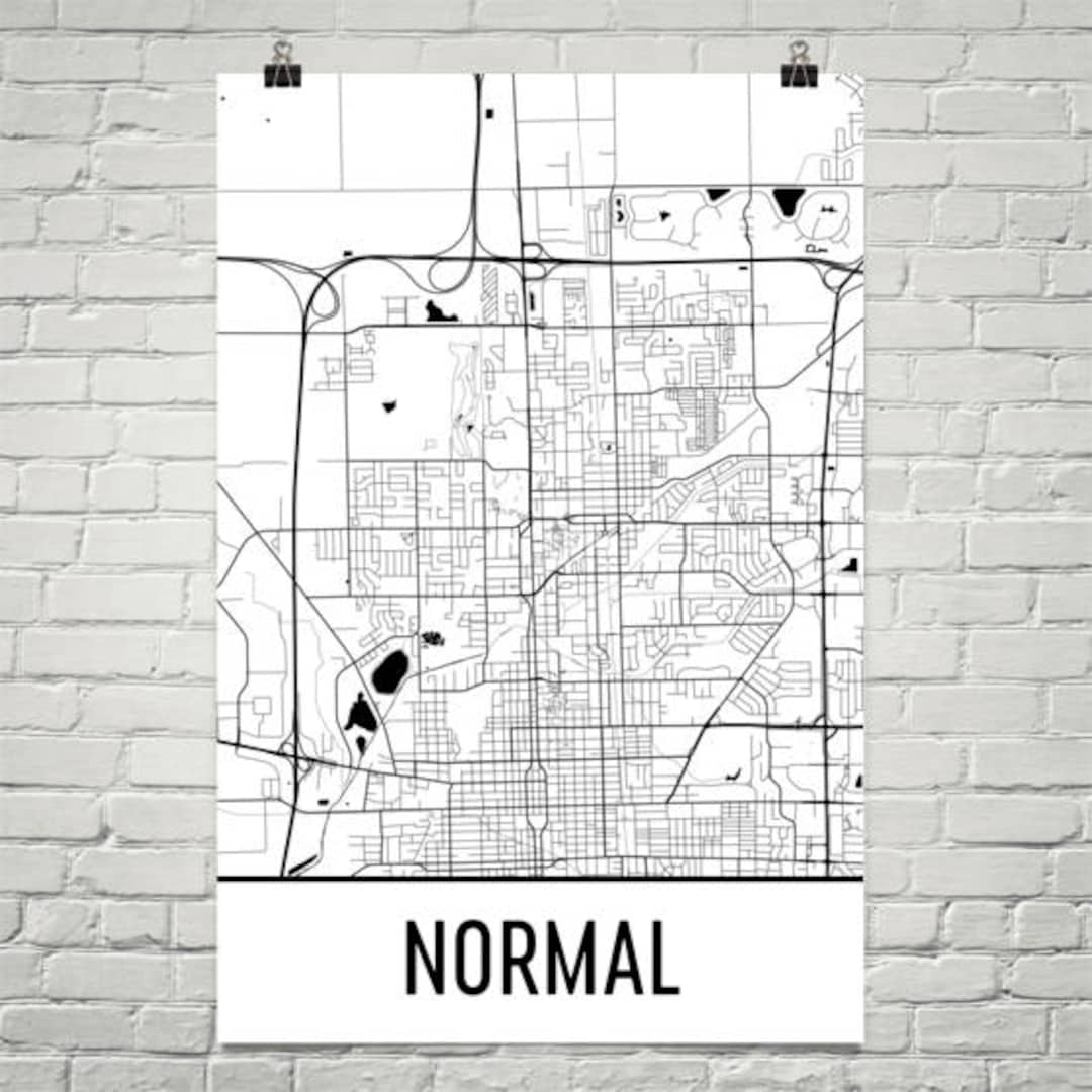 Normal Map, Normal Art, Normal Print, Normal IL Poster, Normal Wall Art ...