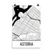Astoria Map, Astoria Art, Astoria Print, Astoria NY Poster, Astoria ...