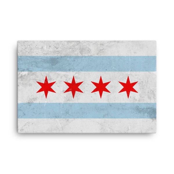 Chicago Flag - Etsy