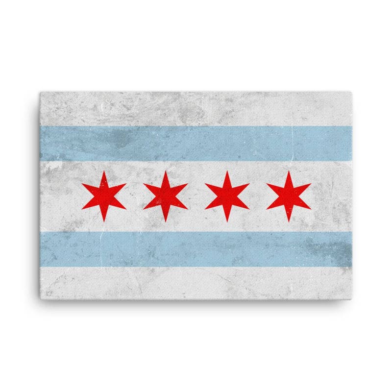 Chicago Flag - Etsy