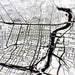 Durham NH Map Art Print: Modern City Street Design - Etsy