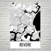 Revere MA Map, Revere Art, Revere Print, Revere Poster, Revere Wall Art ...