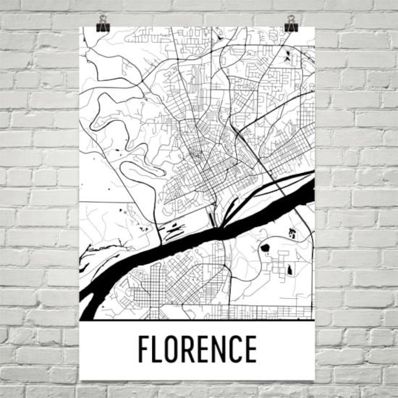 Alabama Florence Map Florence, AL (2021, 24000 Scale) Map By United