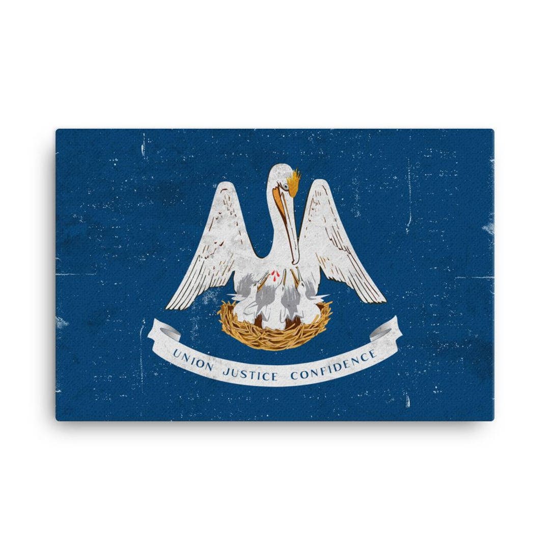 Louisiana Flag, Louisiana Flag Art, Louisiana State, Louisiana Flag ...