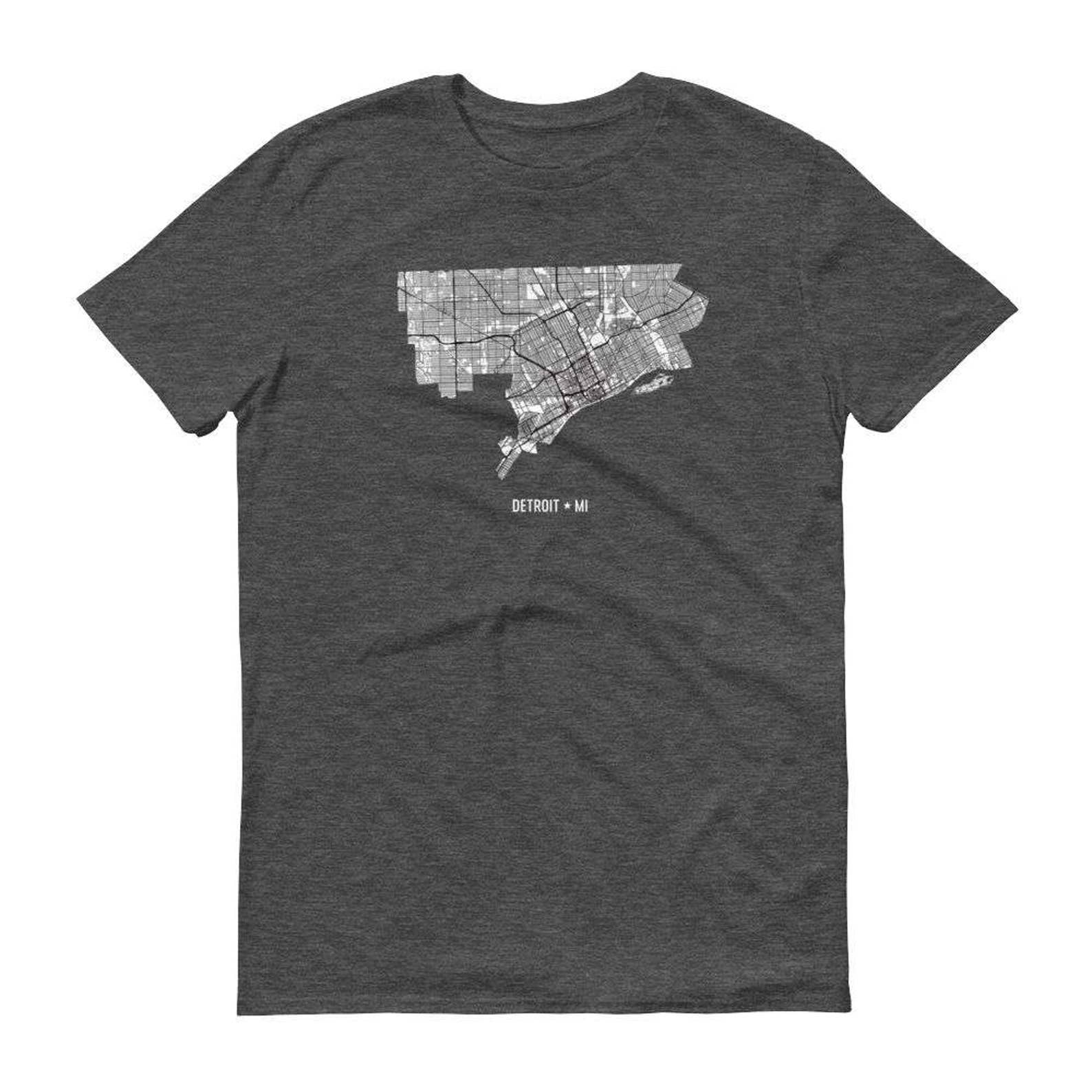 Detroit Shirt Detroit MI Detroit Tshirt Detroit Gift - Etsy
