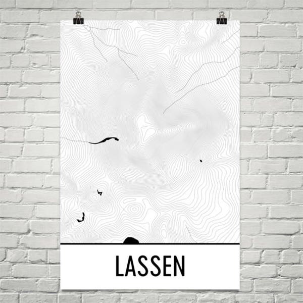 Pacific Crest Trail Map Poster - Etsy