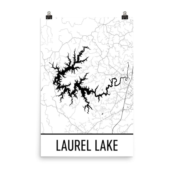 Laurel Lake Svg - Etsy