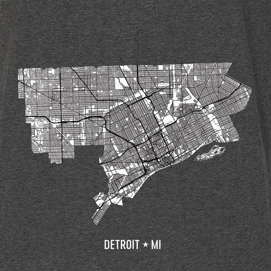 Detroit Shirt Detroit MI Detroit Tshirt Detroit Gift - Etsy