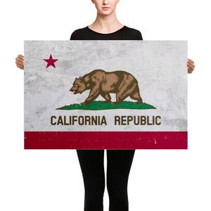 California Flag, California Flag Art, California State, California Flag ...