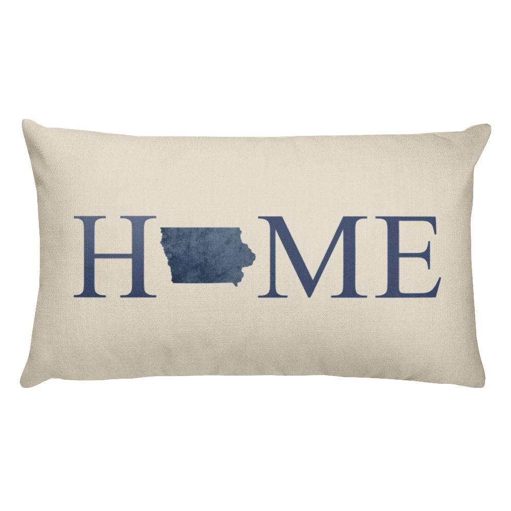Iowa Pillow Iowa Gifts Iowa Decor Iowa Home Iowa Throw | Etsy