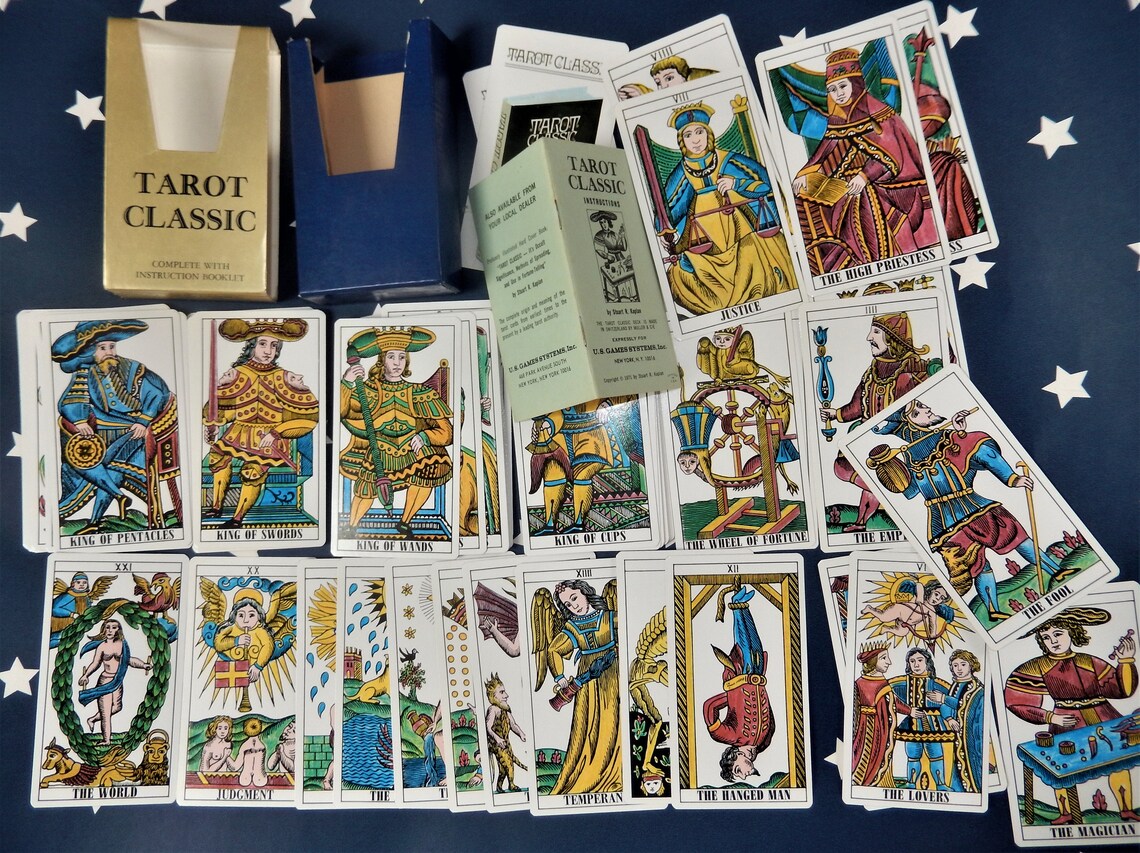 Tarot First Edition Tarot Classic Tarot Card Deck Rare | Etsy