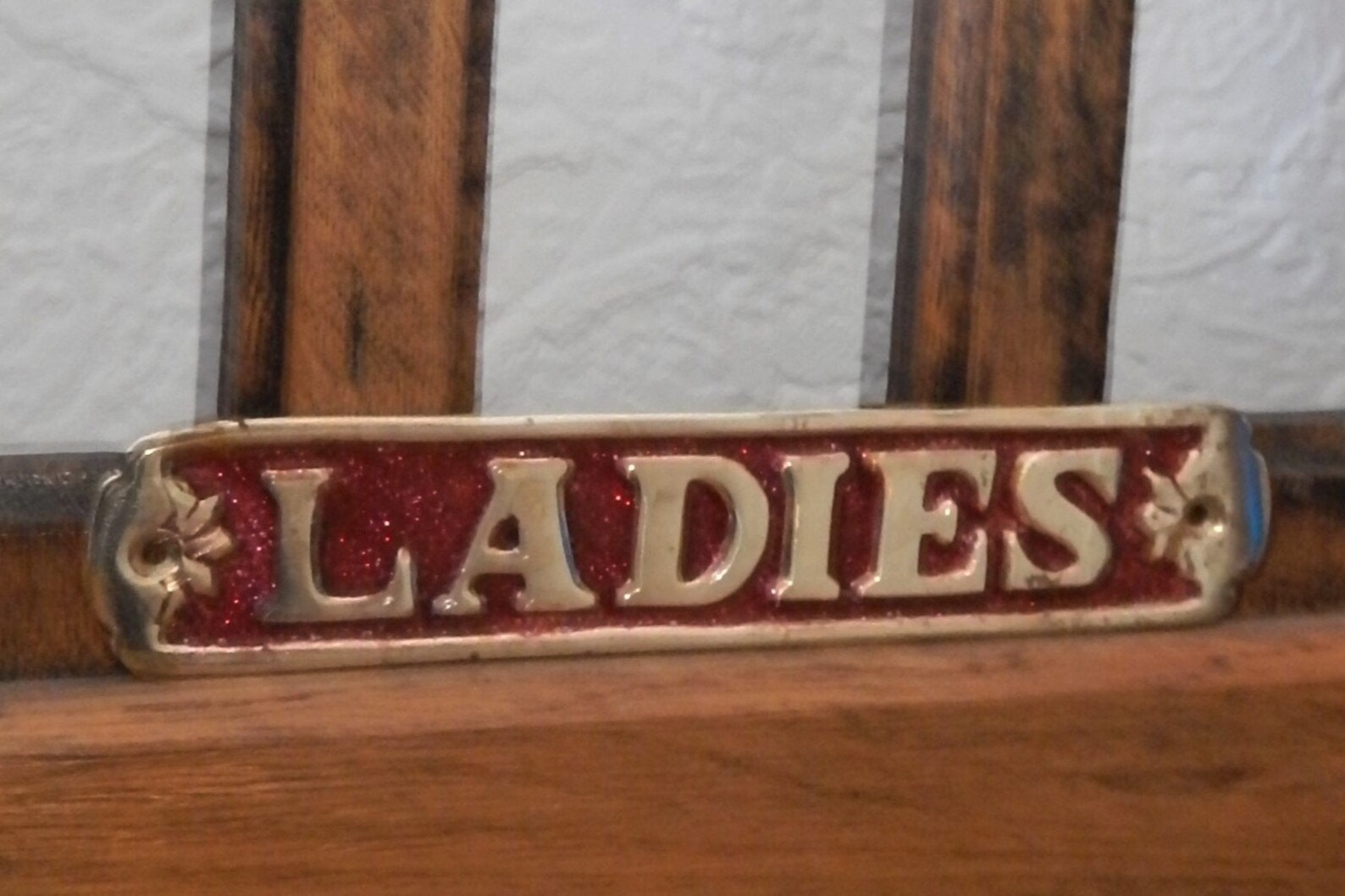 Ladies Loo Sign Vintage Brass Ladies Sign Brass Door Toilet - Etsy UK