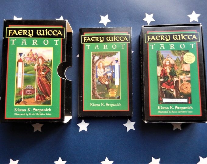 Faery Wicca Tarot Deck, Kisma K Stepanich, Divination Occult, Holy ...