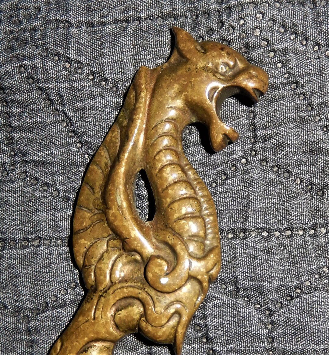 Griffin Paper Knife, Mythical Creature Gryphon, Letter Opener, Lion ...