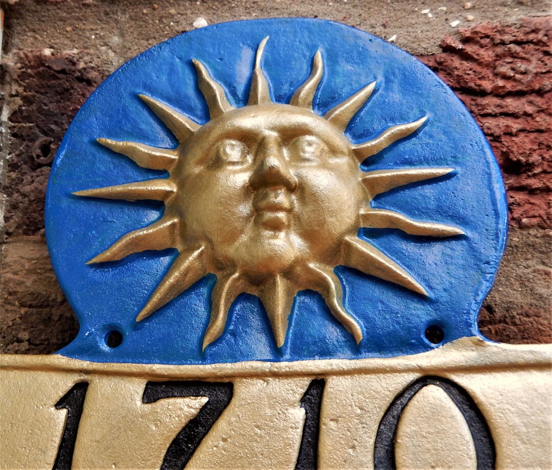 Vintage Sun Insurance Fire Sign, Fire Mark, House Wall Plaque, Vintage ...