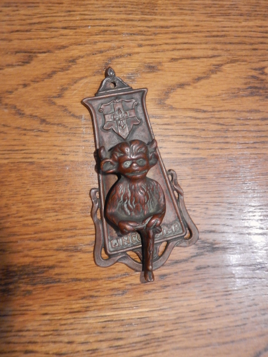 Gothic Church, Antique Lincoln Imp, Rare Door Knocker, Period Front ...