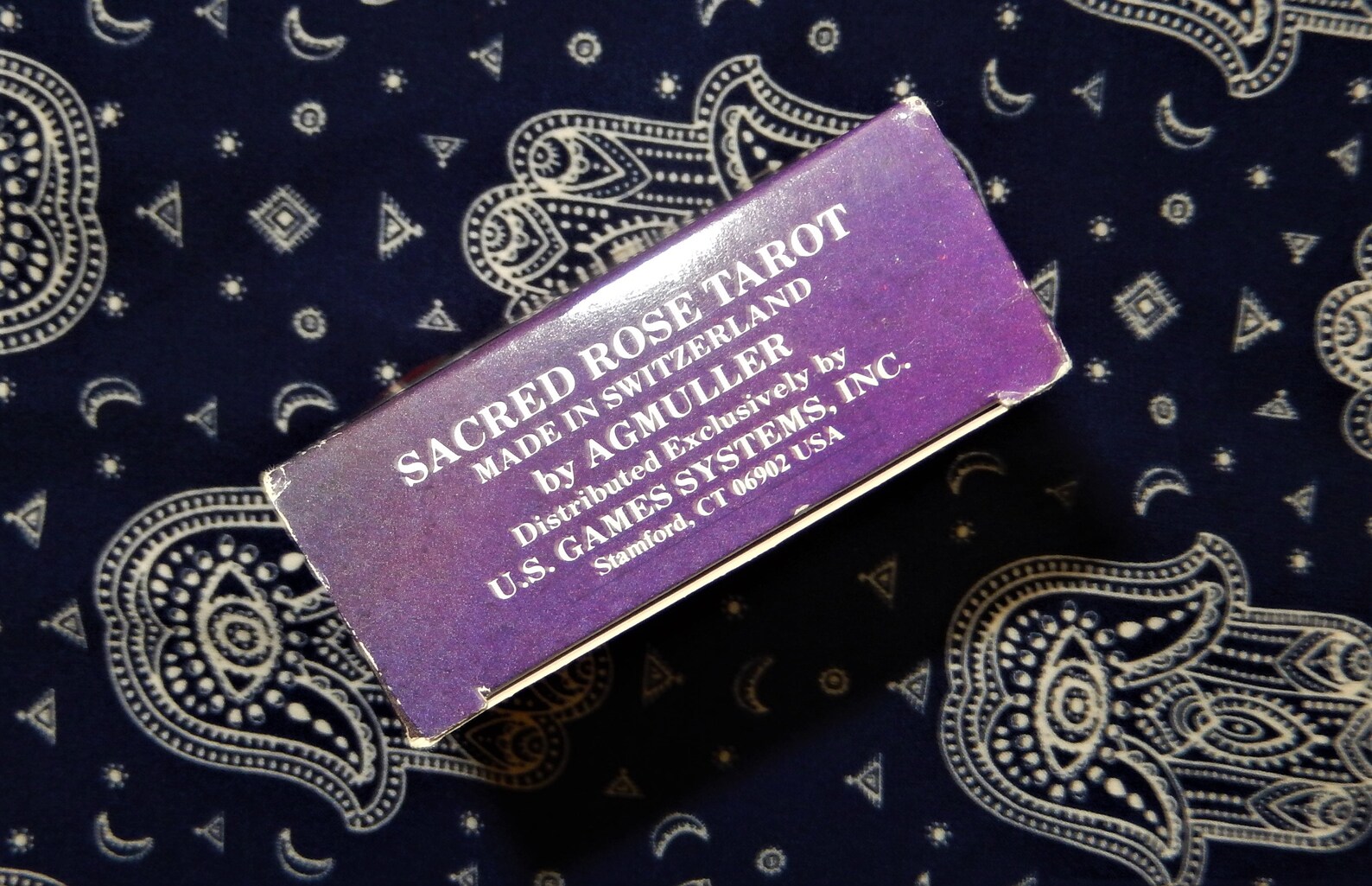 Sealed Sacred Rose Tarot Deck, Secrets of the Tarot Book, 1980s OOP ...