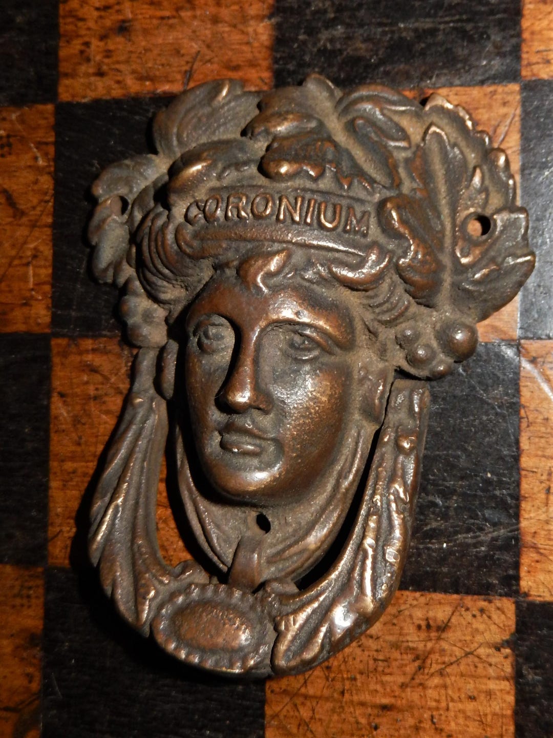 Rare Sulis Minerva Door Knocker, Female Greek Roman Goddess ...