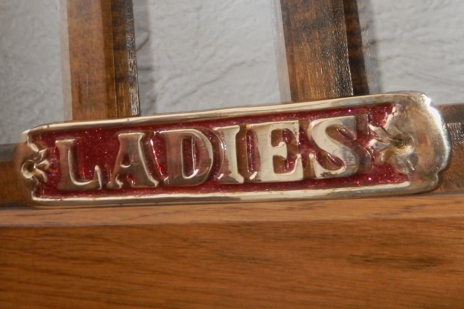Ladies Loo Sign Vintage Brass Ladies Sign Brass Door Toilet - Etsy UK