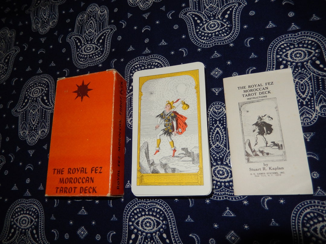 Royal Fez Moroccan Tarot Cards First USA Games Edition - Etsy