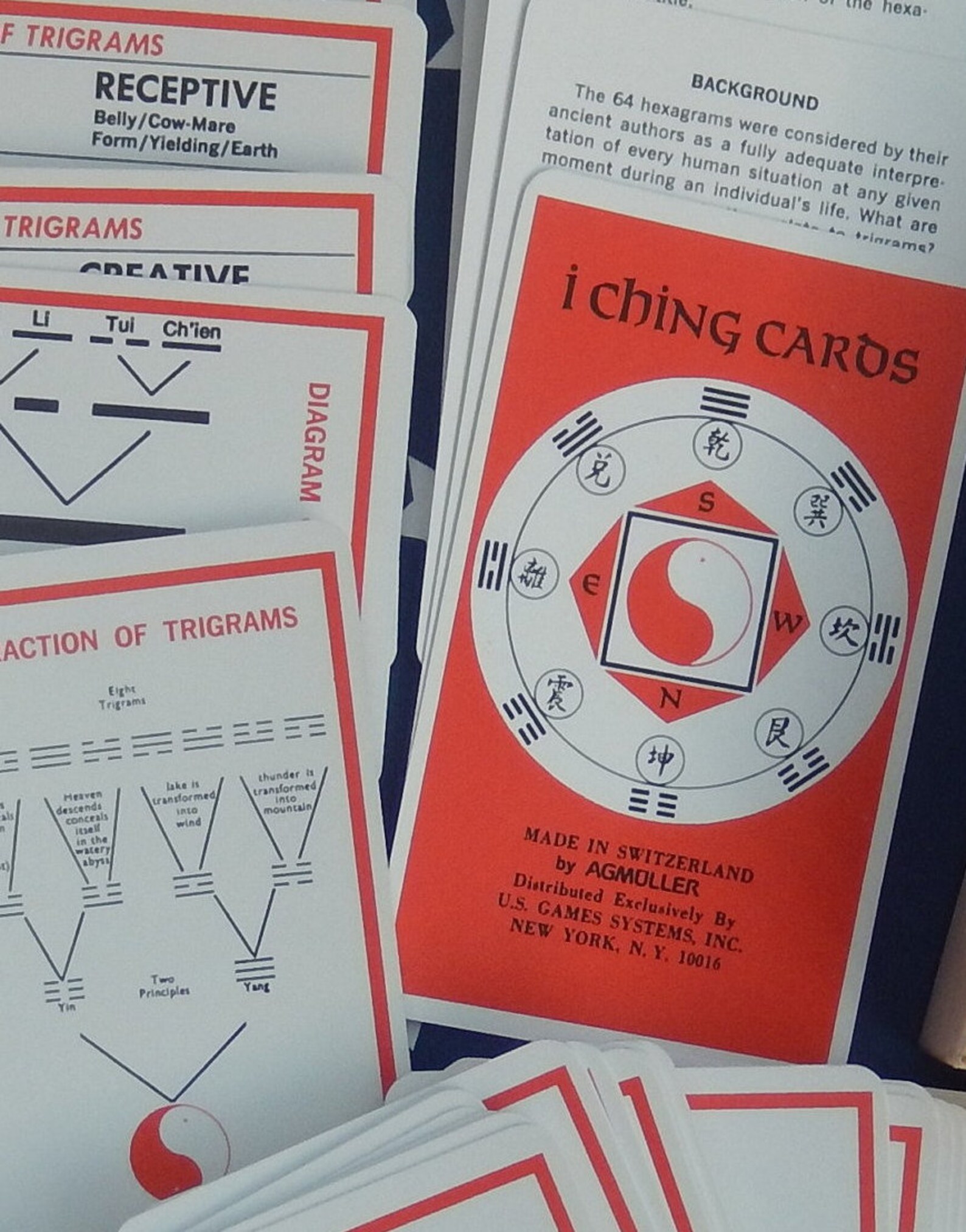 Rare I Ching Cards OOP 1971 Vintage Cards Fortune-telling | Etsy UK