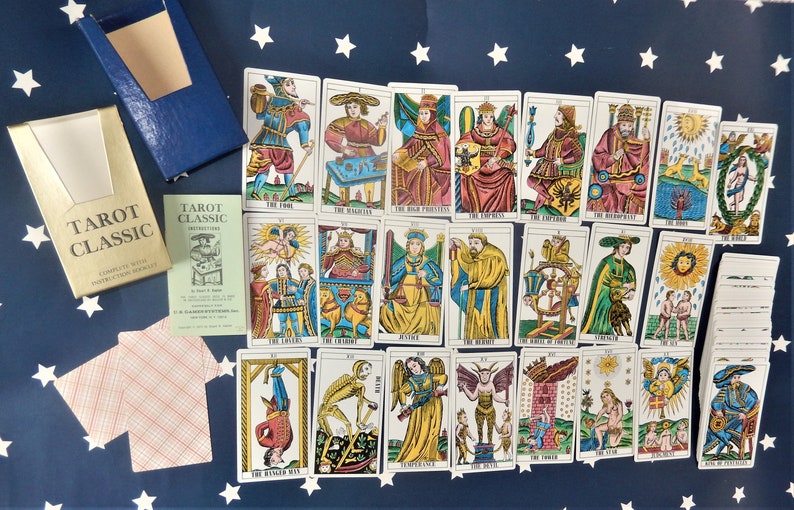 Tarot First Edition Tarot Classic Tarot Card Deck Rare - Etsy UK