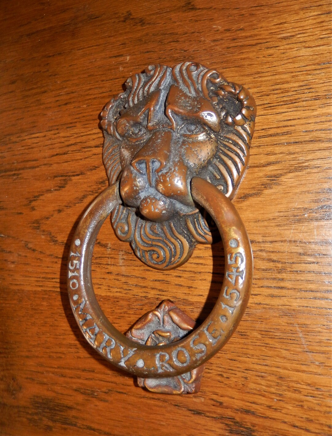 Mary Rose 1510, Door Knocker, Front Door Knocker, Period Door Knocker ...