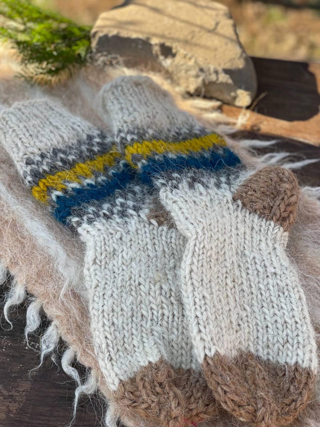 Ukrainian Winter Wool Socks, Wool Socks Women's / Men's, Colorful ...