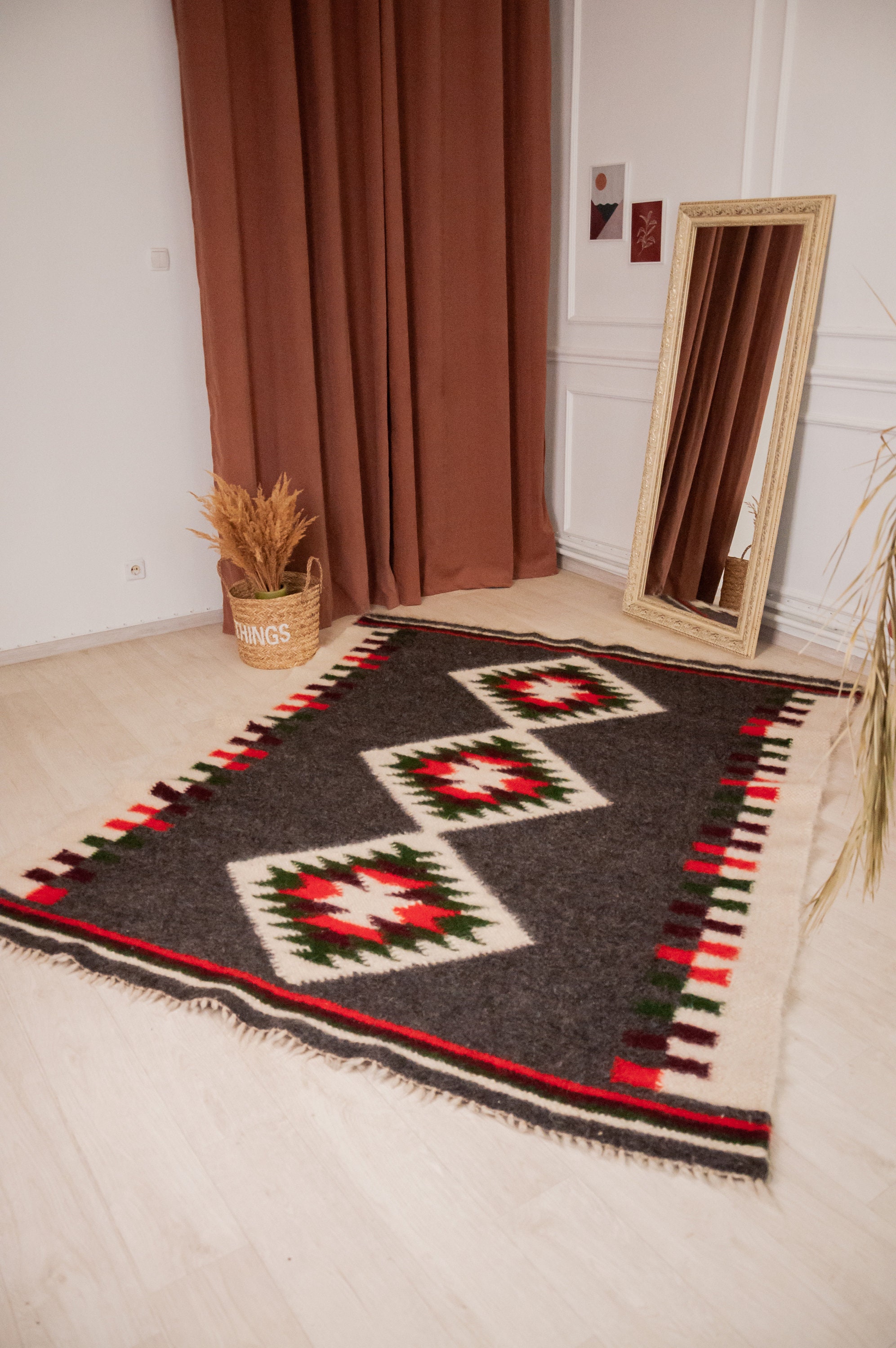 Organic Wool Blanket 100% Sheep Wool. Sofa Cover. All Sizes. - Etsy