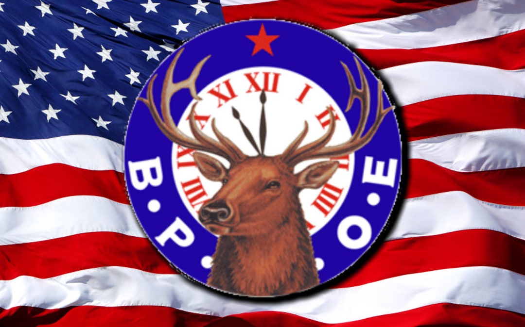 Elks Lodge of American Flag - Etsy