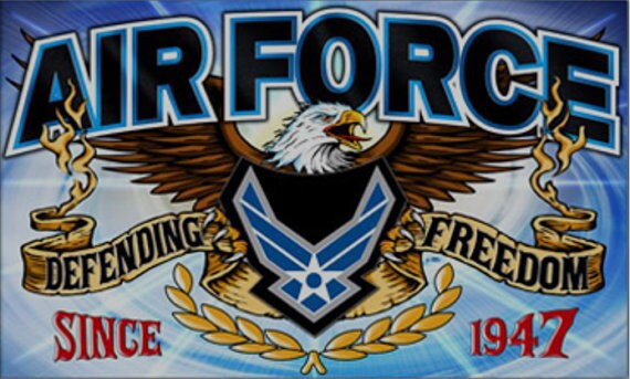 US Air Force Blue Background Pen Blank - Etsy