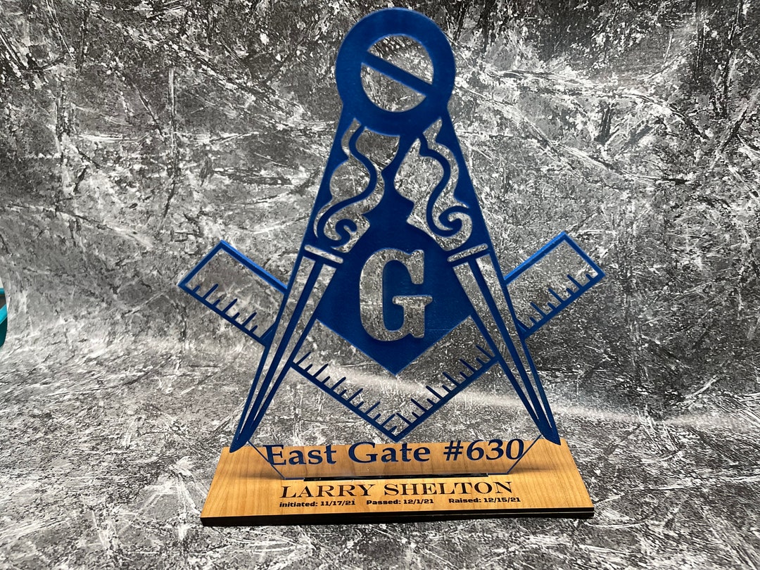 Custom Master Mason Acrylic Award - Etsy