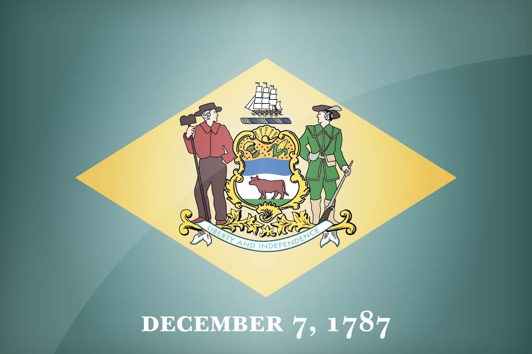 Delaware State Flag Pen Blank - Etsy