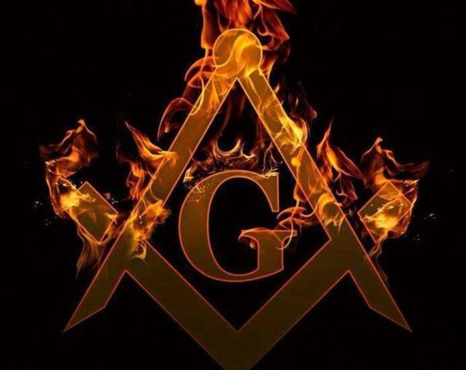 Flame Square and Compass - Etsy