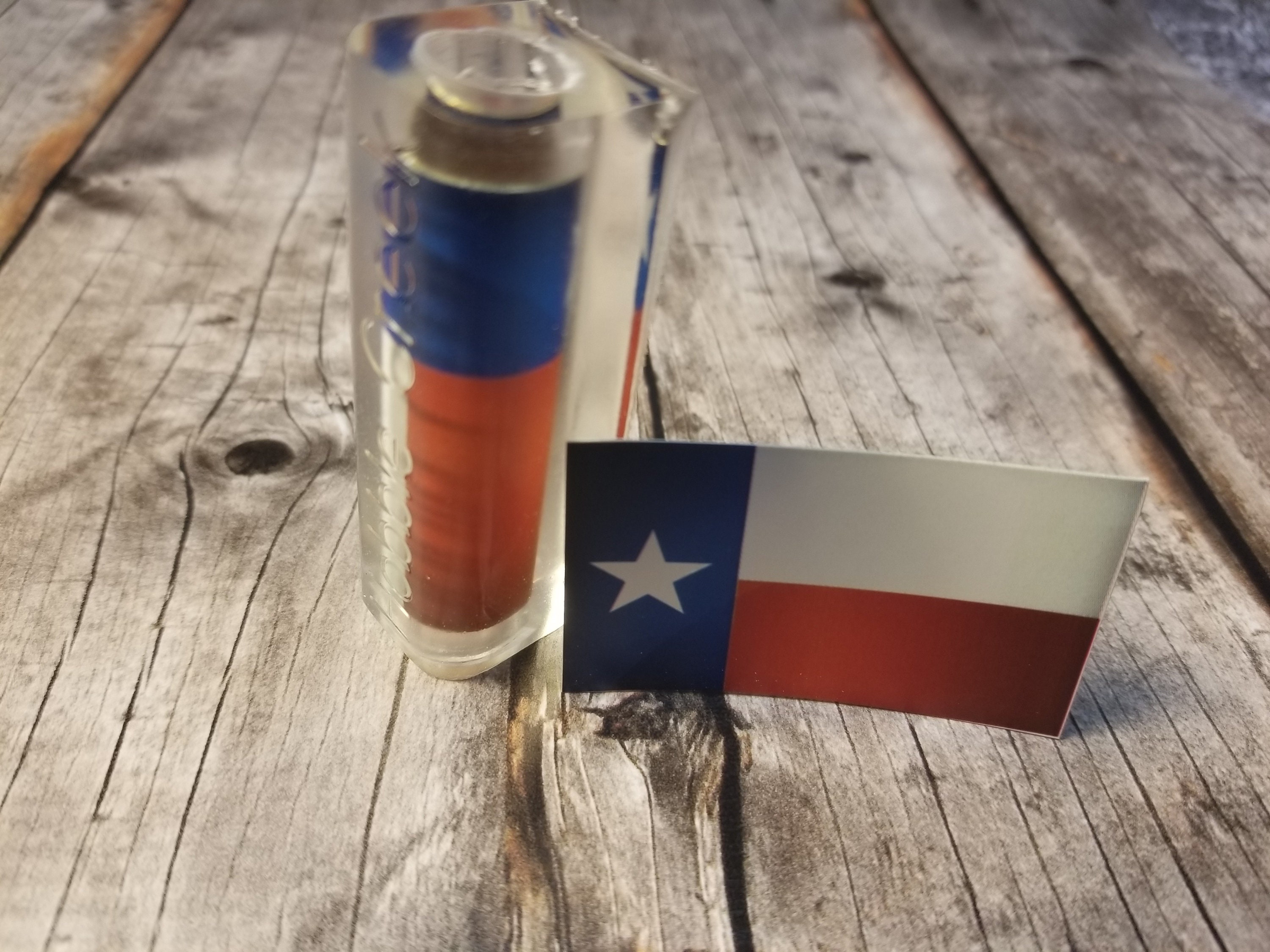 Texas State Flag Pen Blank - Etsy