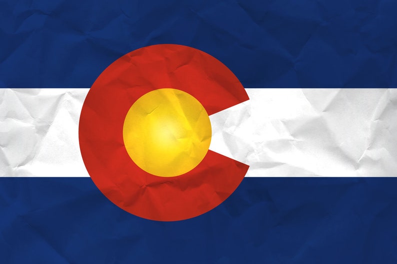 Colorado State Flag Pen Blank - Etsy