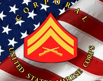 MC10 Licensed Marine Corps Label Cast Blank: Fits 30 Caliber or Sierra ...