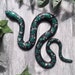 Beautiful Snake Art Piece Ornament, Botanical Wall Art, Alternative ...