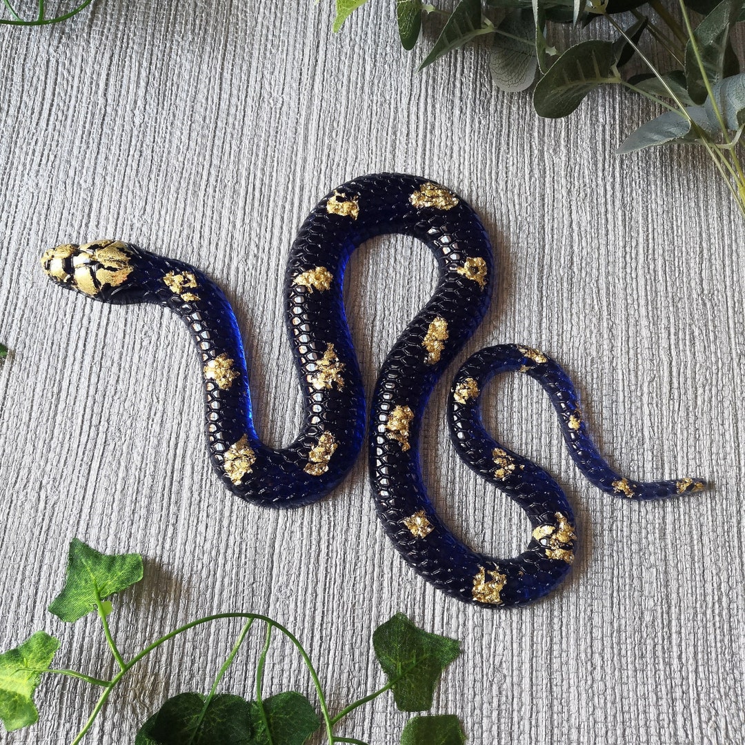 Snake Wall Hanging, Snake Wall Art, Alt Home Decor, Unusual Gift, Snake ...