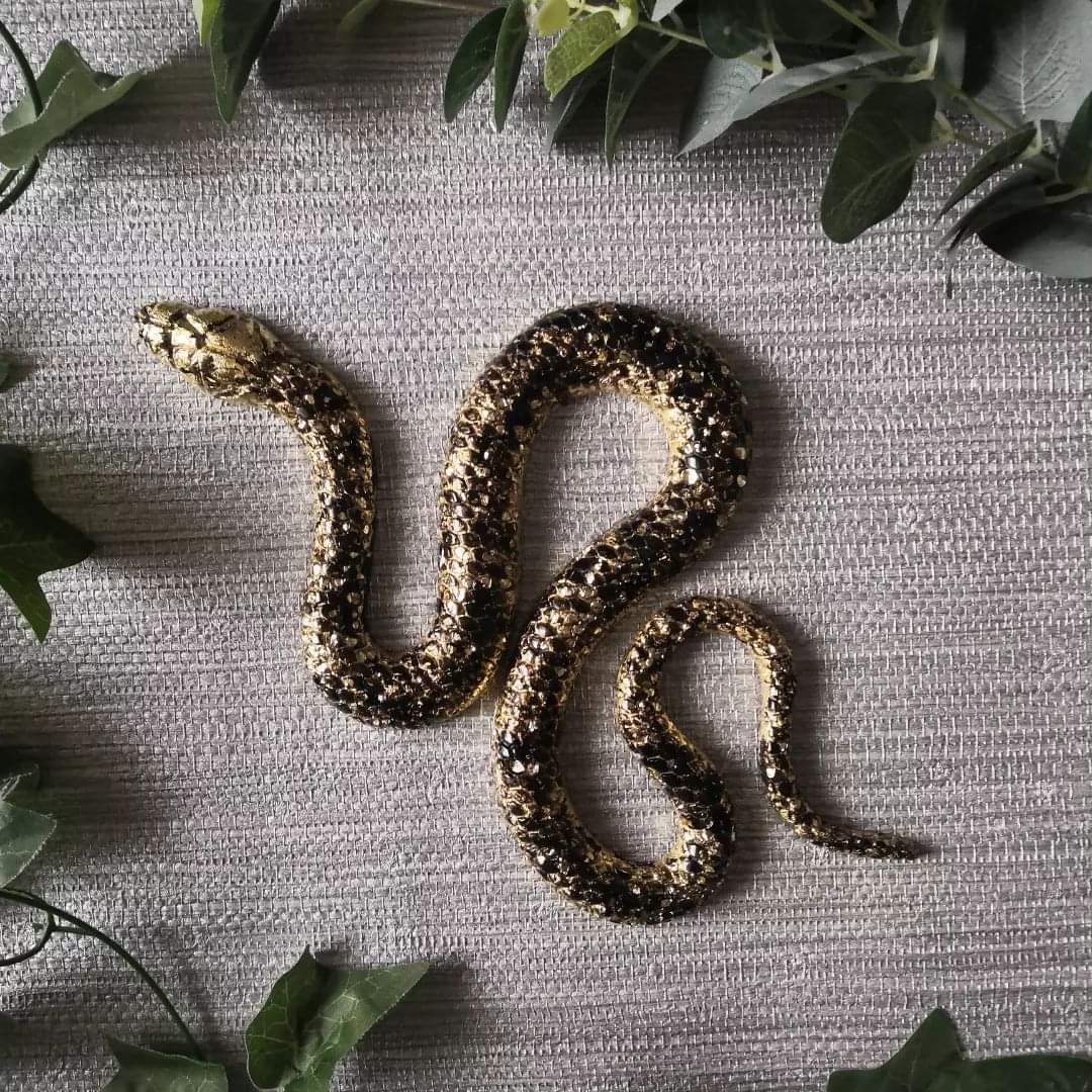 Snake Wall Hanging, Snake Wall Art, Alt Home Decor, Unusual Gift, Snake ...