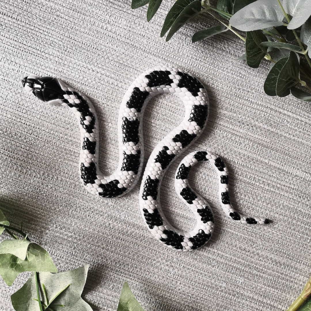 Snake Wall Hanging, Snake Wall Art, Alt Home Decor, Unusual Gift, Snake ...