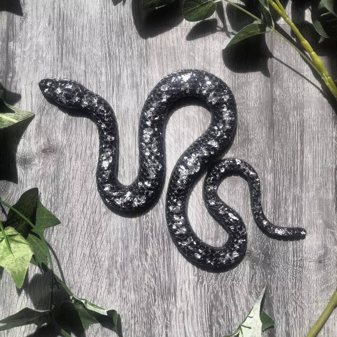Snake Wall Hanging, Snake Wall Art, Alt Home Decor, Unusual Gift, Snake ...