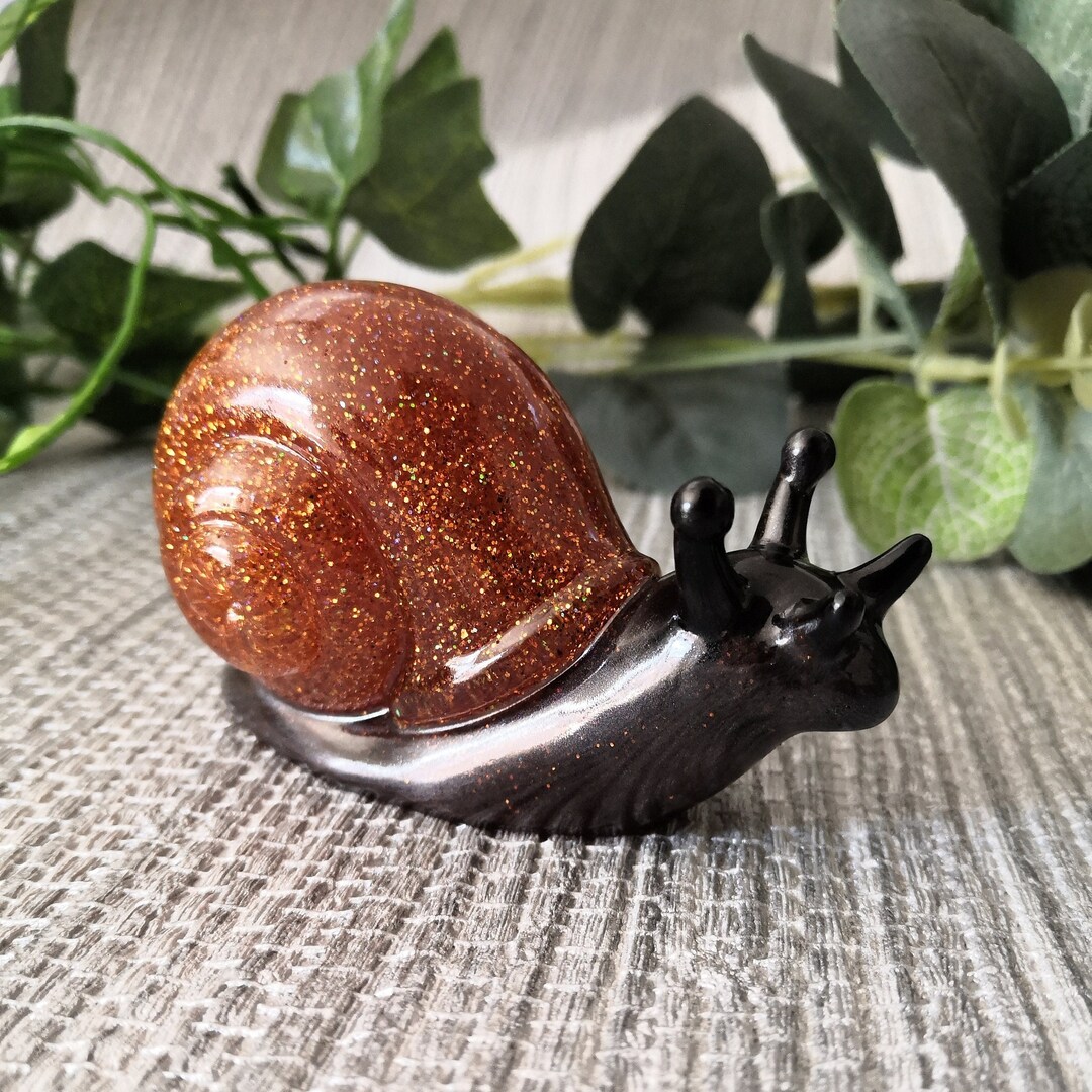 Snail Ornament, Snail Gift, Snail Statue, Alternative Home Decor ...