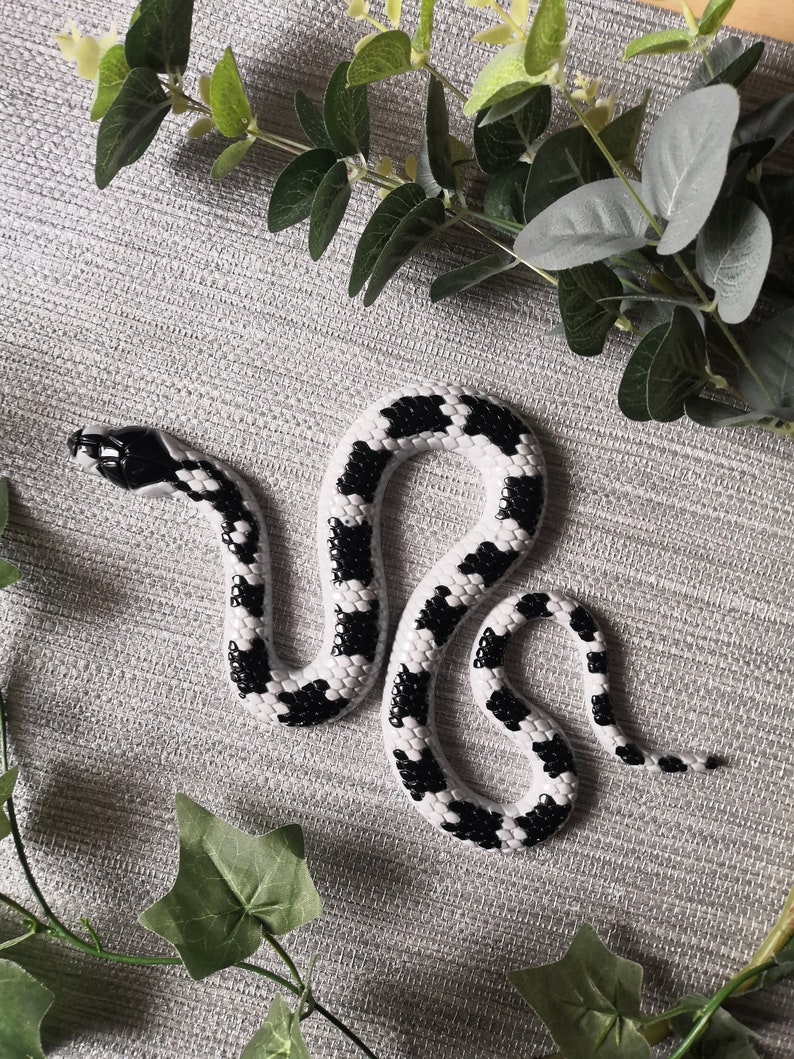 Snake Wall Hanging Snake Wall Art Alt Home Decor Unusual - Etsy