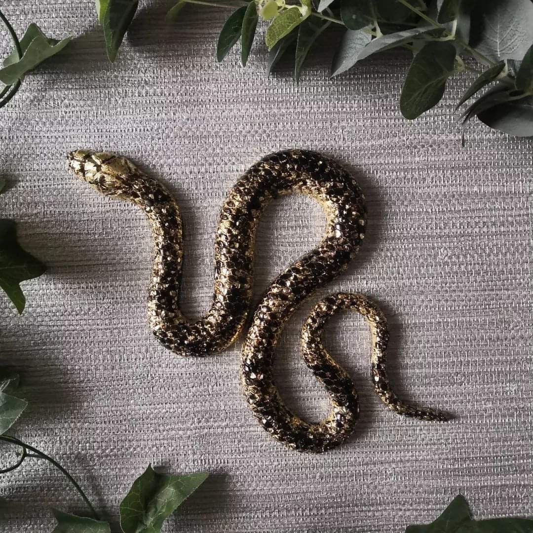 Snake Wall Hanging, Snake Wall Art, Alt Home Decor, Unusual Gift, Snake ...